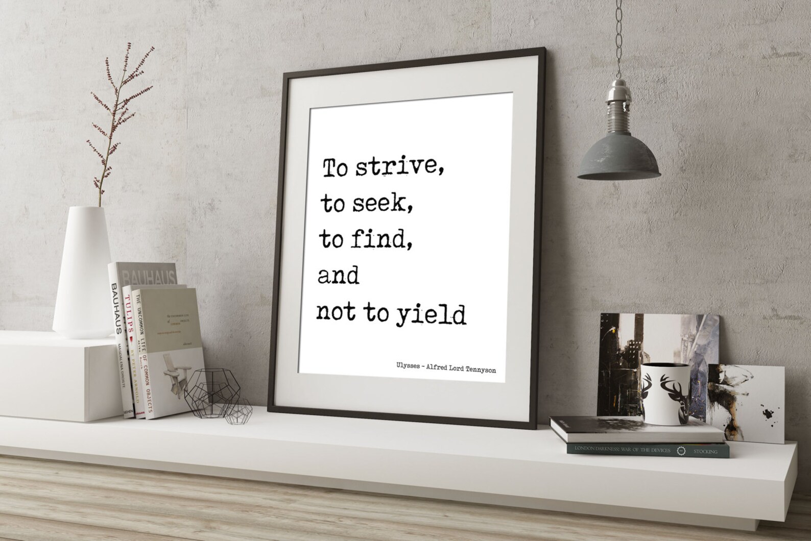 To Strive to Seek Quote Print, Ulysses Alfred Lord Tennyson ...