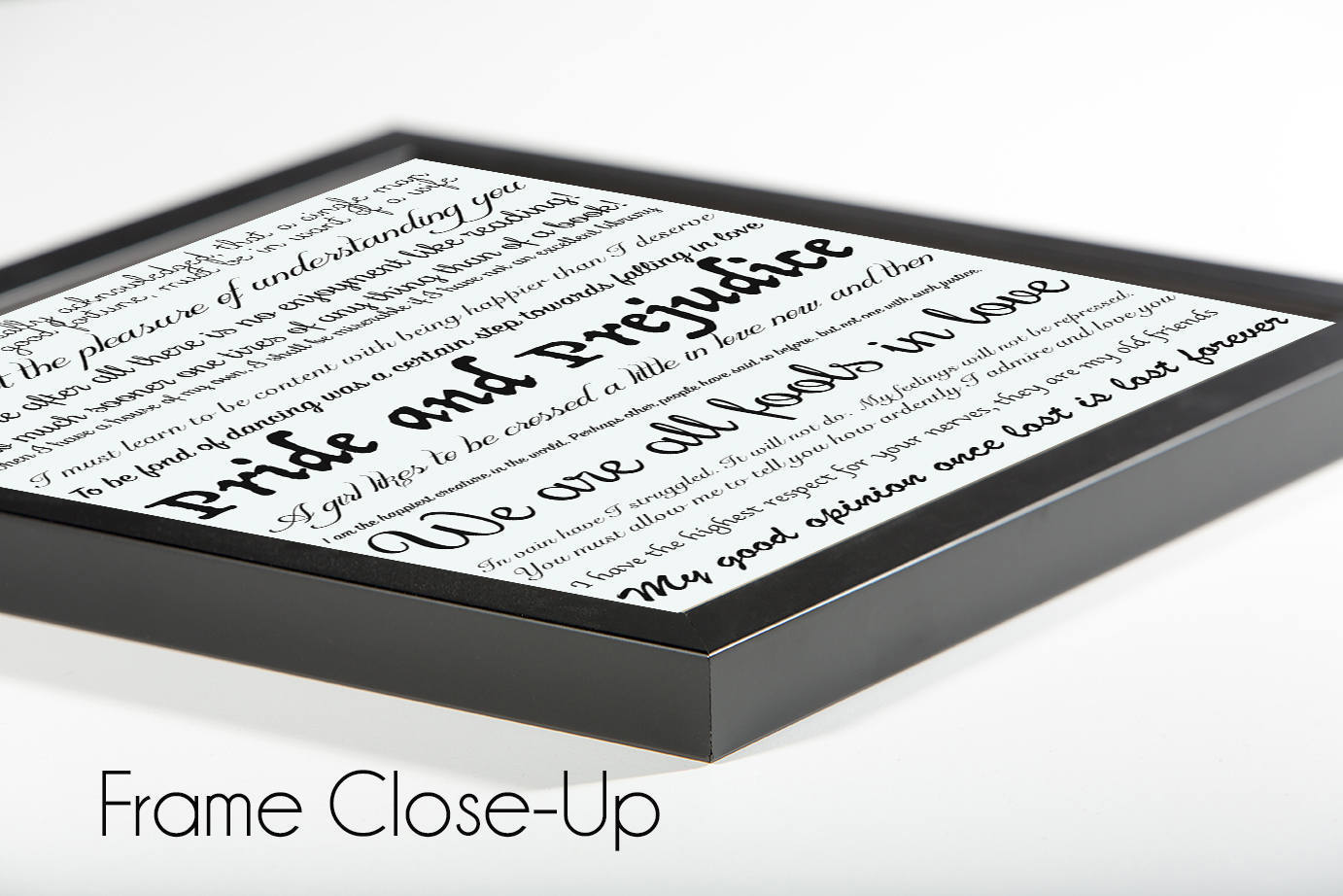 Framed Wall Art - Albert Camus Quote, Framed Art Poster for Bedroom ...
