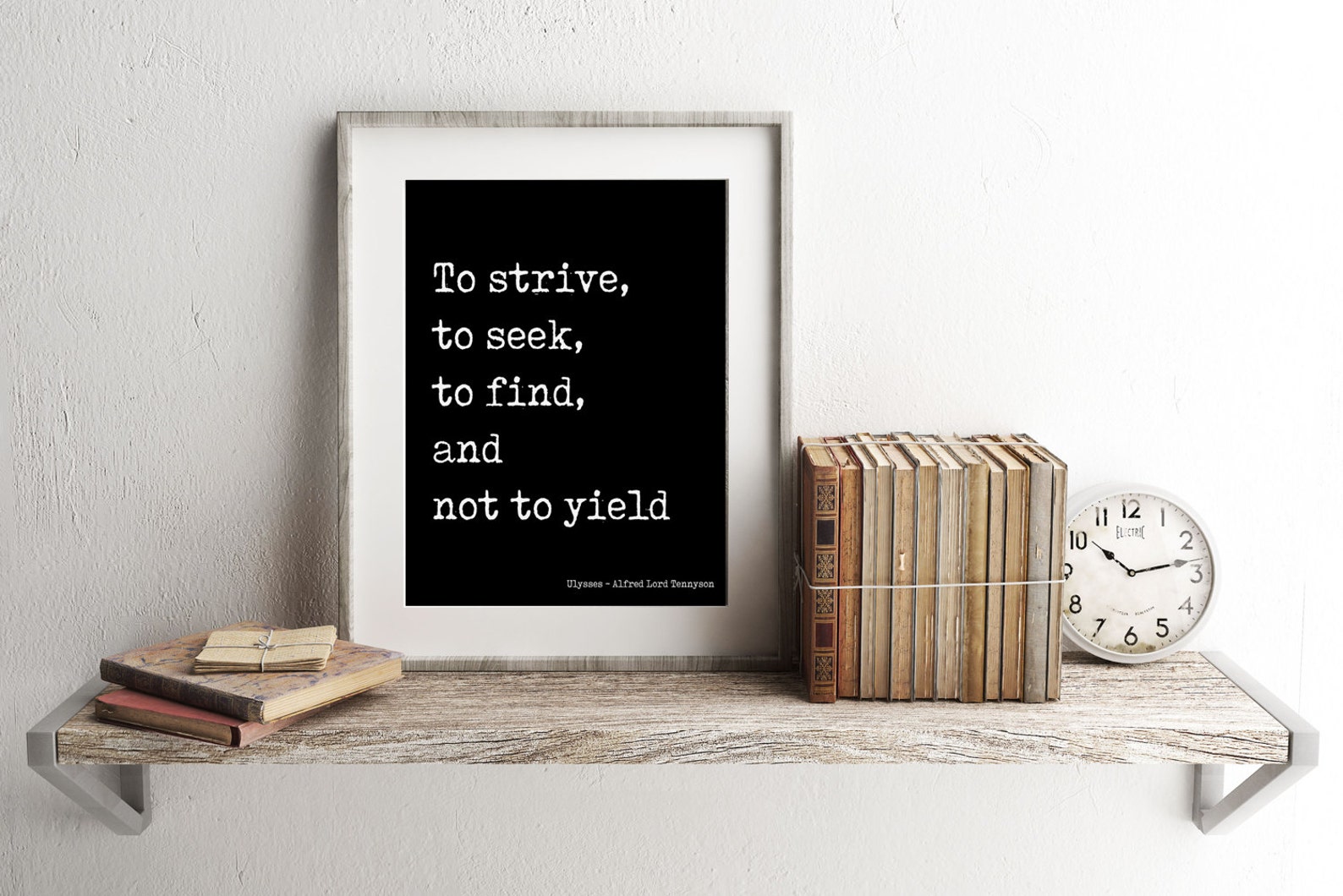 To Strive to Seek Quote Print, Ulysses Alfred Lord Tennyson ...
