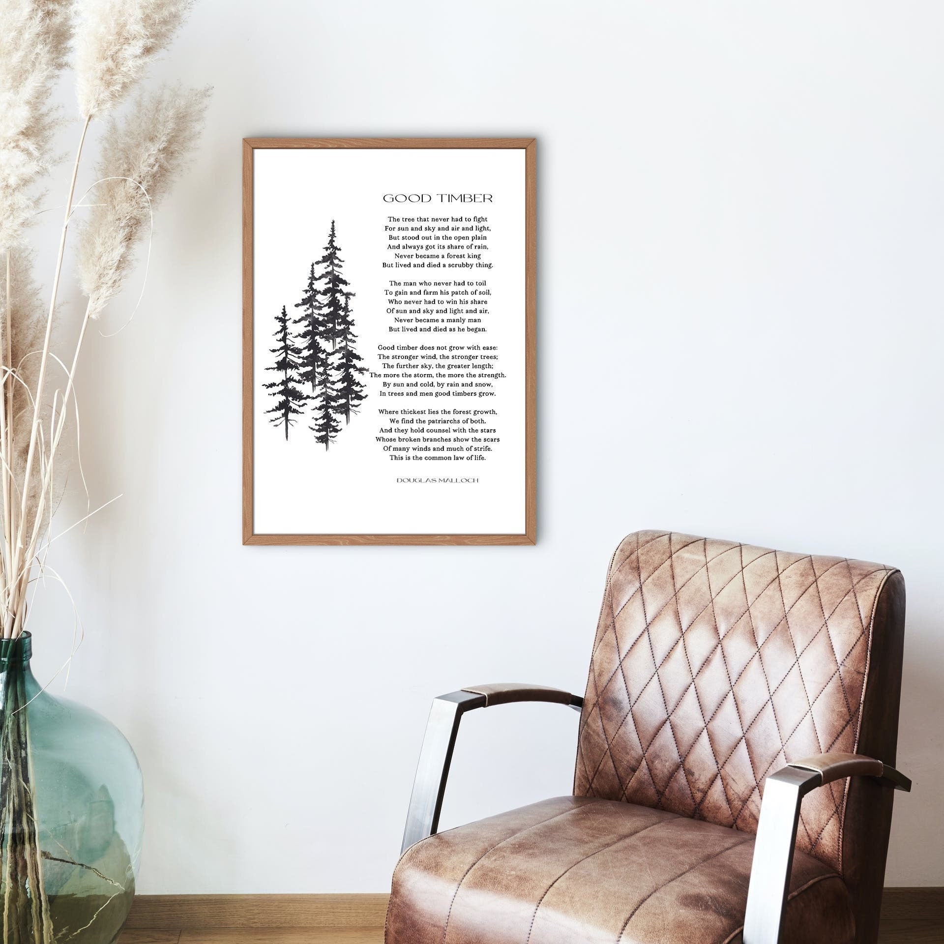 Good Timber Poem Lds Gift, Thomas S Monson Mormon Quote, Douglas ...