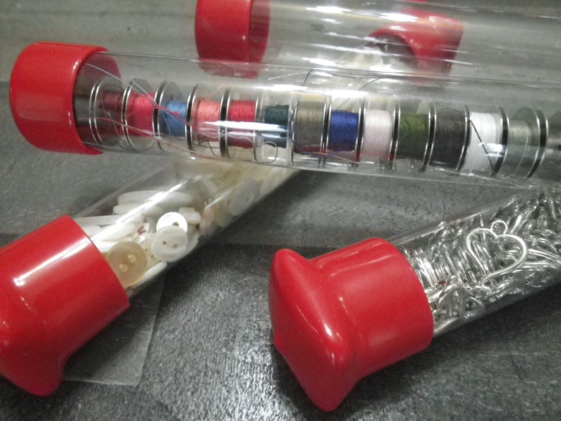 Storage Tube With Caps for Fly Tying Thread, Bobbin, Bead, Jewelry ...
