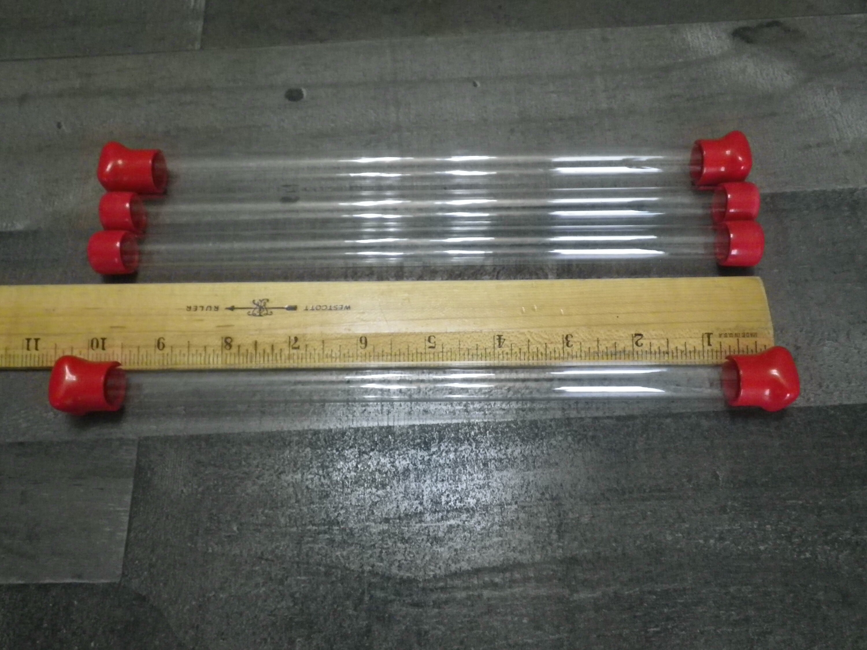 5 Pack Storage Tubes With Caps - Etsy