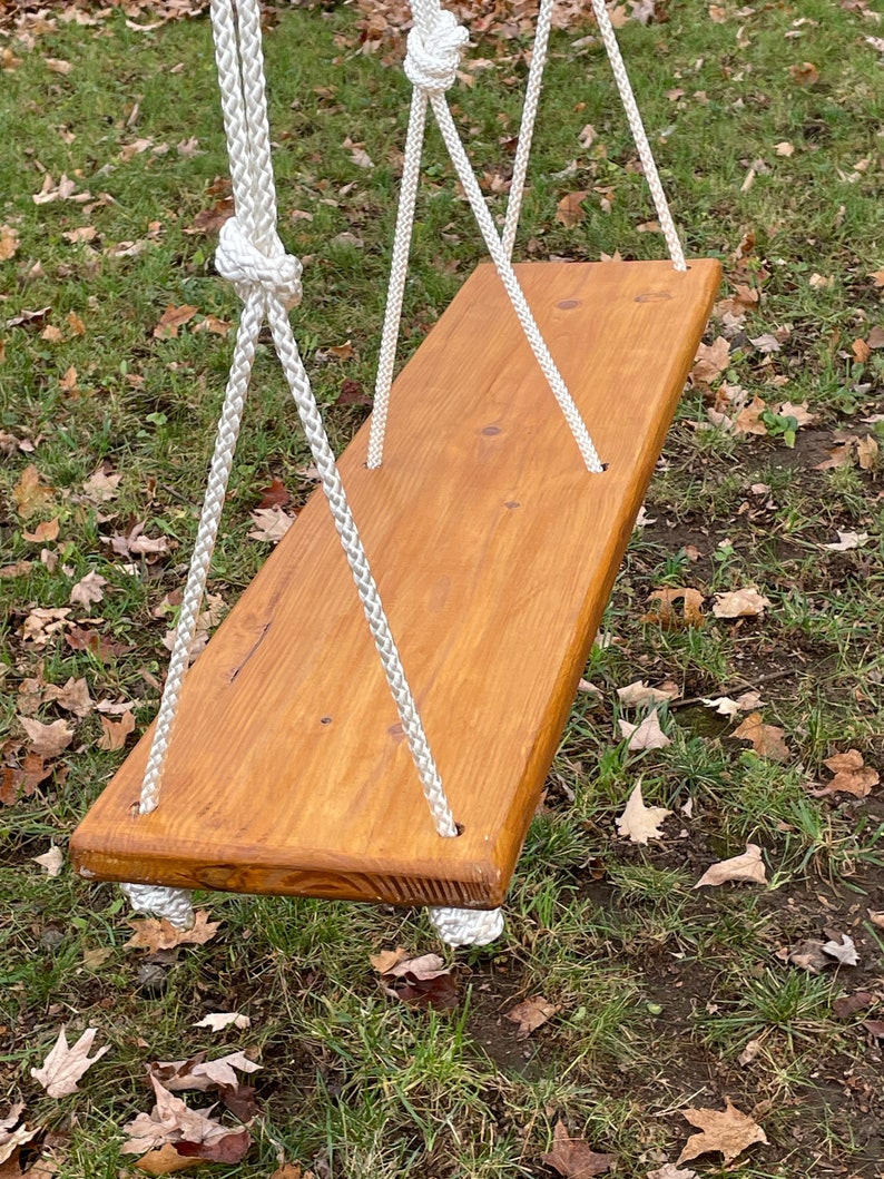 Double Tree Swing With Nylon Rope - Etsy