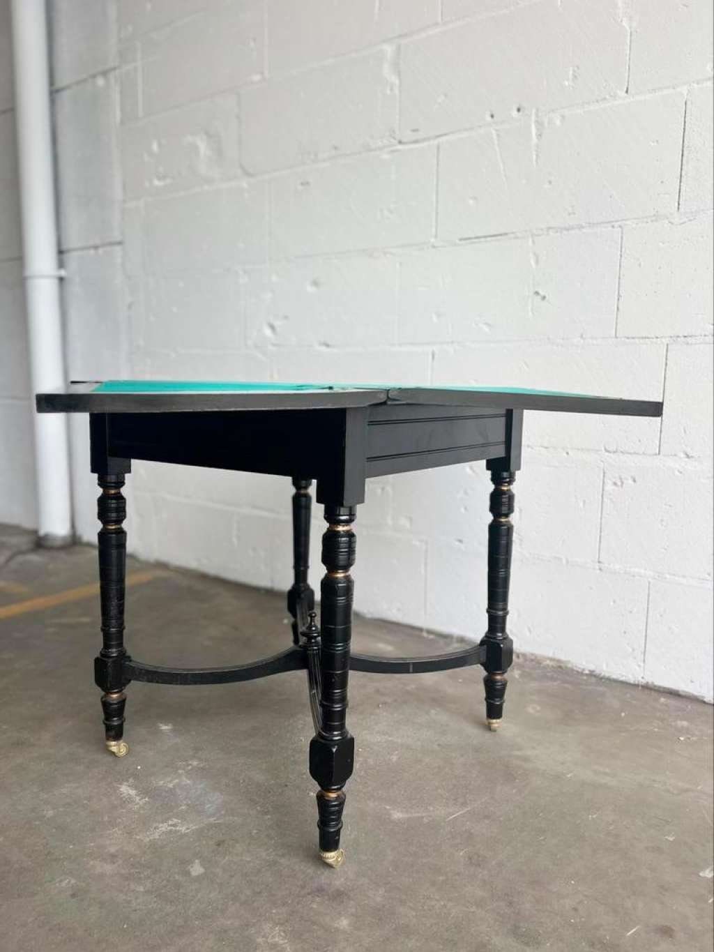 Antique Card Table / Game Table: Fold-out Envelope Model - Etsy