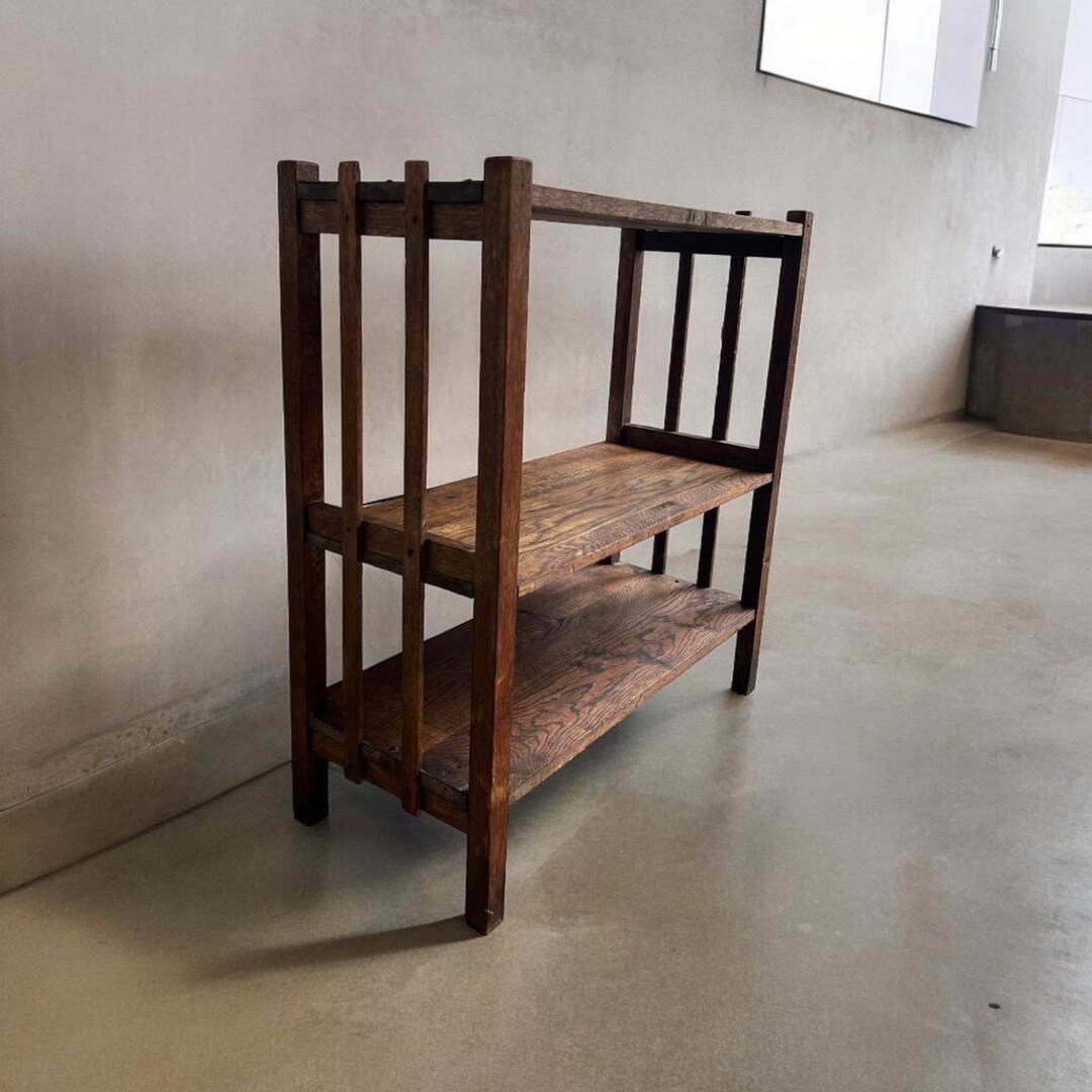 Vintage Wooden Rack / Etagere / Display Case - Etsy UK