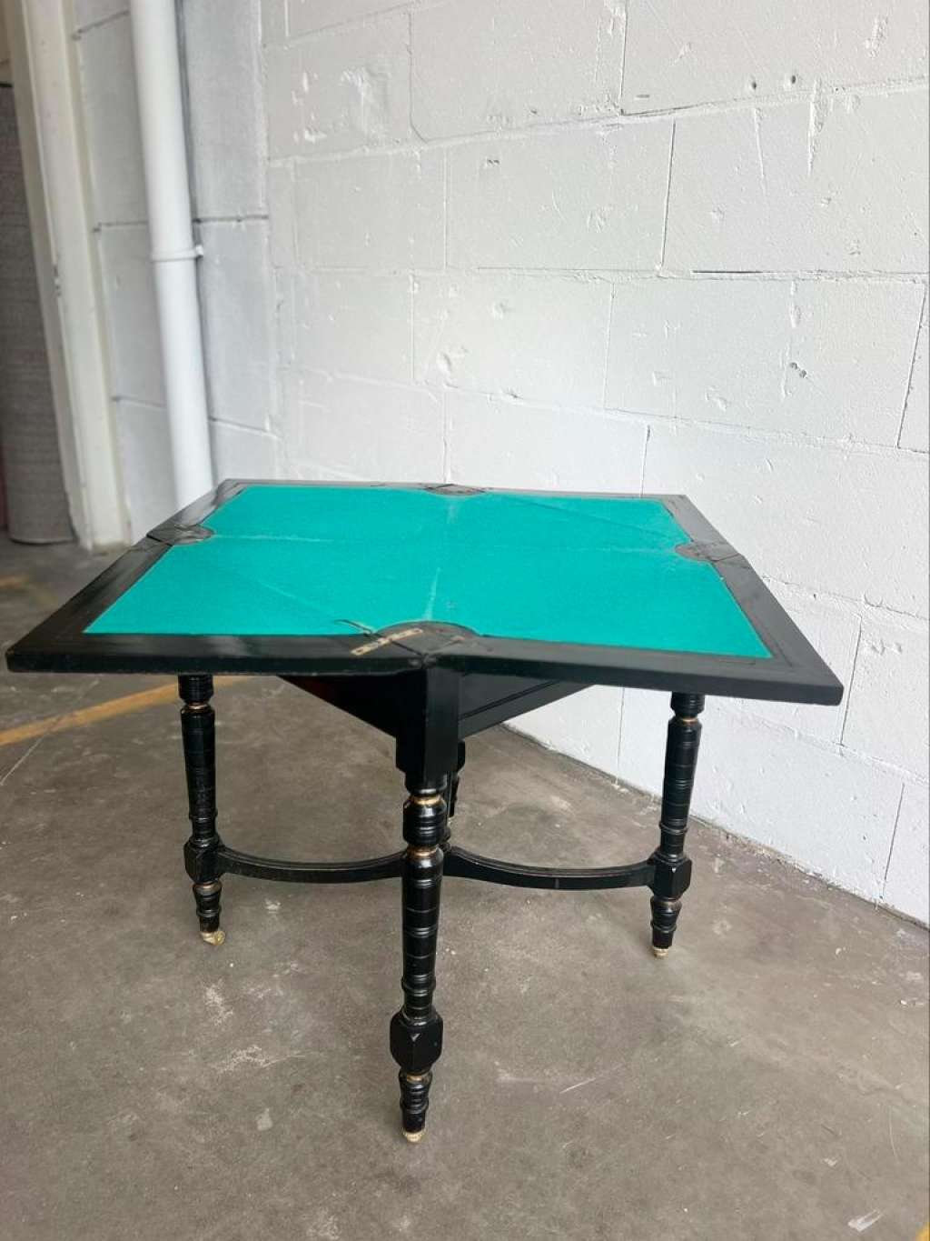 Antique Card Table / Game Table: Fold-out Envelope Model - Etsy