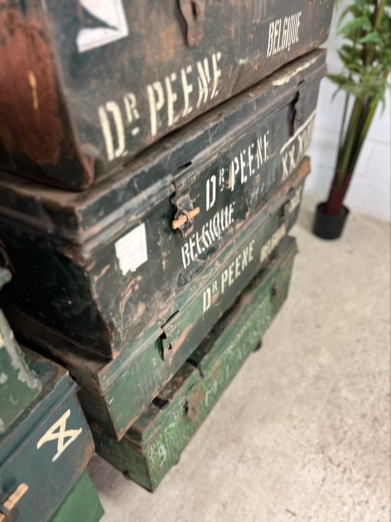 Vintage Industrial Chest / Suitcase / Valise - Etsy