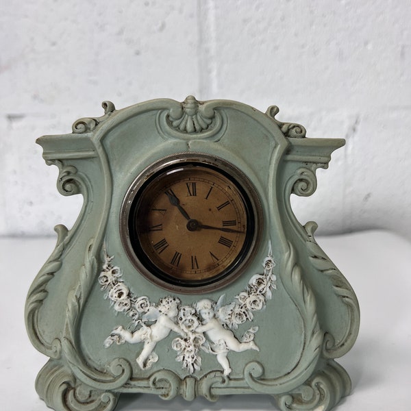 Antique Cupid Clock - Etsy