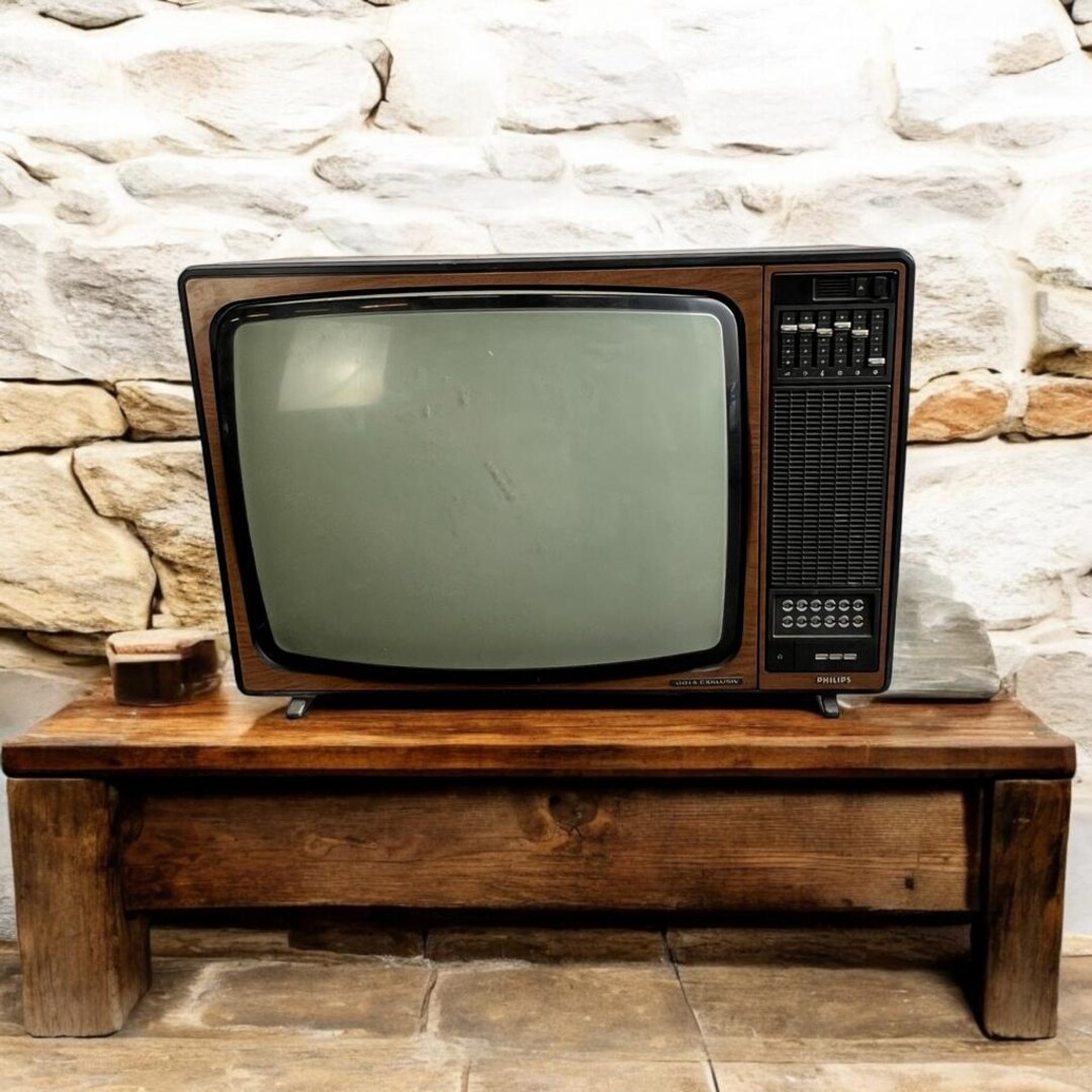 Vintage Television 70s Philips Goya Exklusiv - Etsy