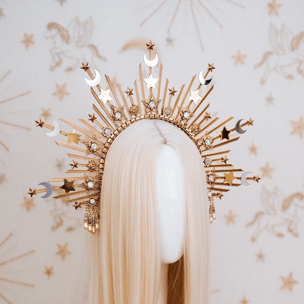 Moon Headband - Etsy