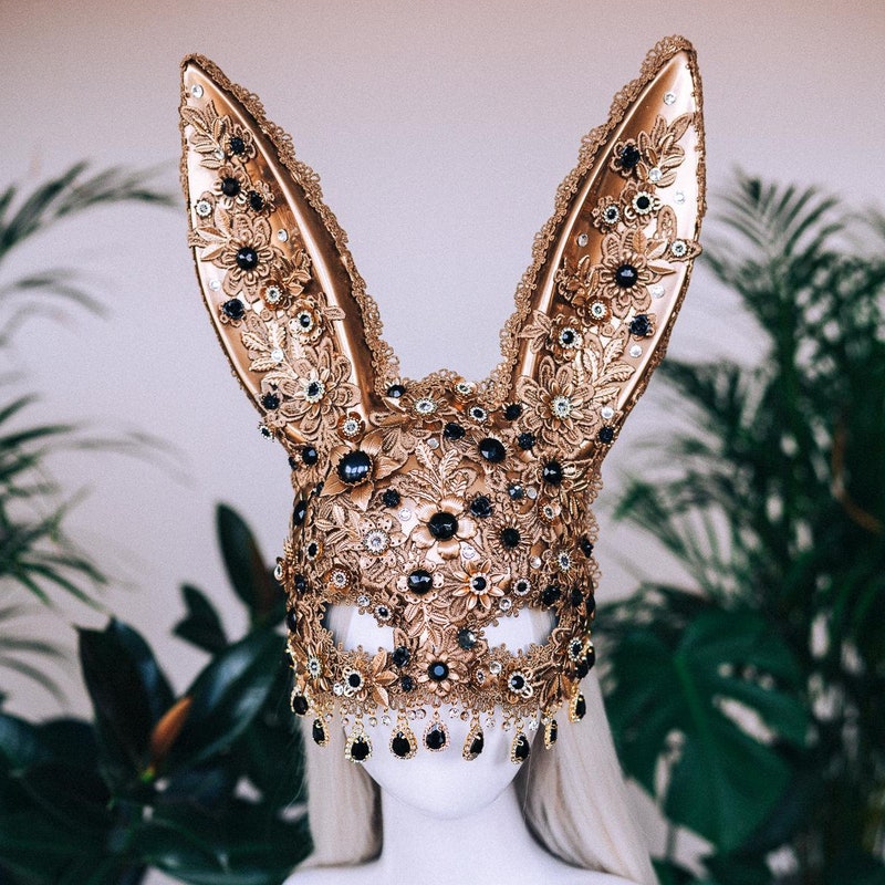 Bunny Mask - Etsy