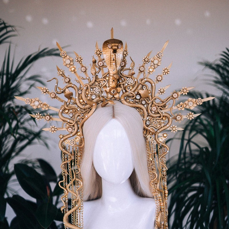 Snake Headpiece - Etsy