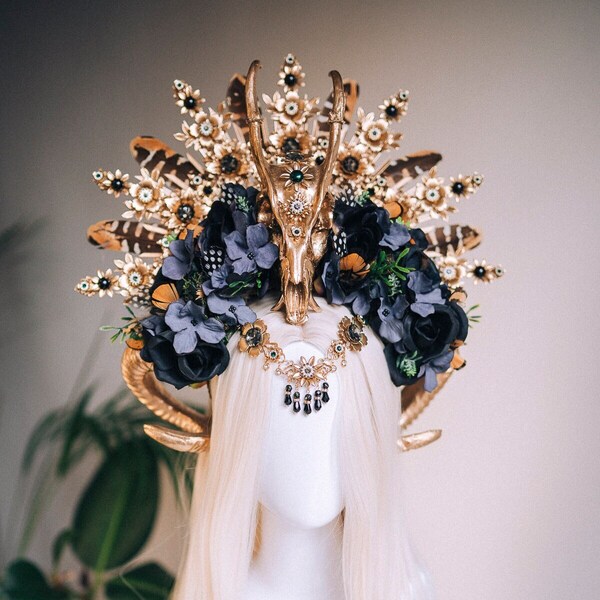 Halloween Crown - Etsy