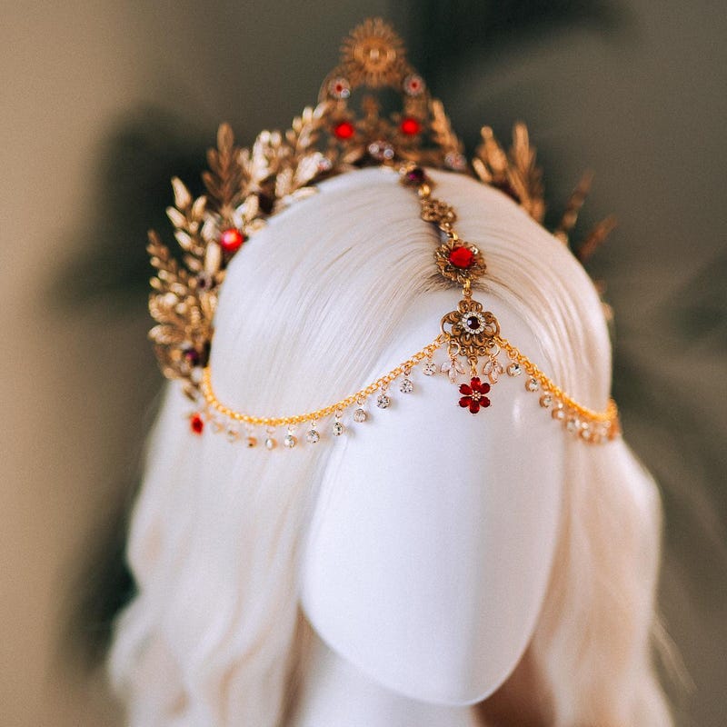 Solar Headpiece - Etsy