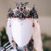 Vampire Queen Crown: Gothic Bat, Skull, Red Rose Tiara - Etsy