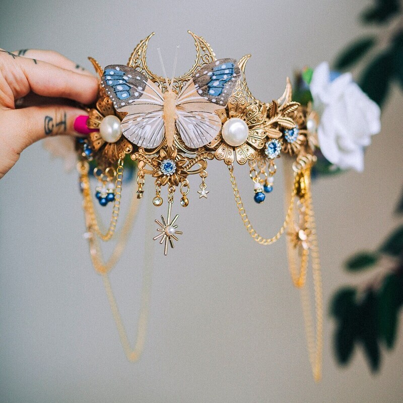 Butterfly Crown - Etsy