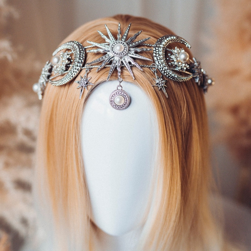 Moon Headdress - Etsy