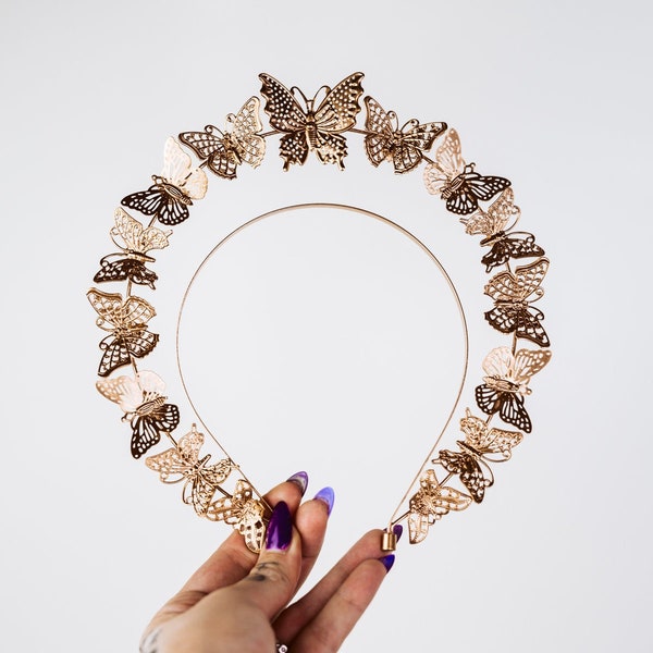 Butterfly Crown - Etsy