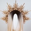 Aries Crown Zodiac Signs Celestial Headband Festival Fashion Gold Horns ...