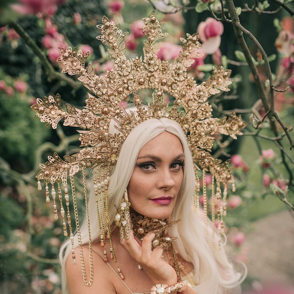 Goddess Crown - Etsy