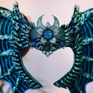 Siren Costume, Siren Mask, Black Siren Mask, Siren Halloween Costume ...