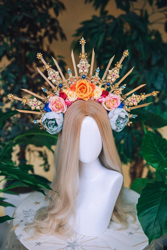 Flower halo headpiece store