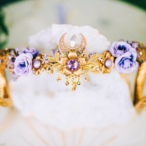 Aries Crown Zodiac Signs Jewellery Fairy Crown Gold Horns Headpiece ...