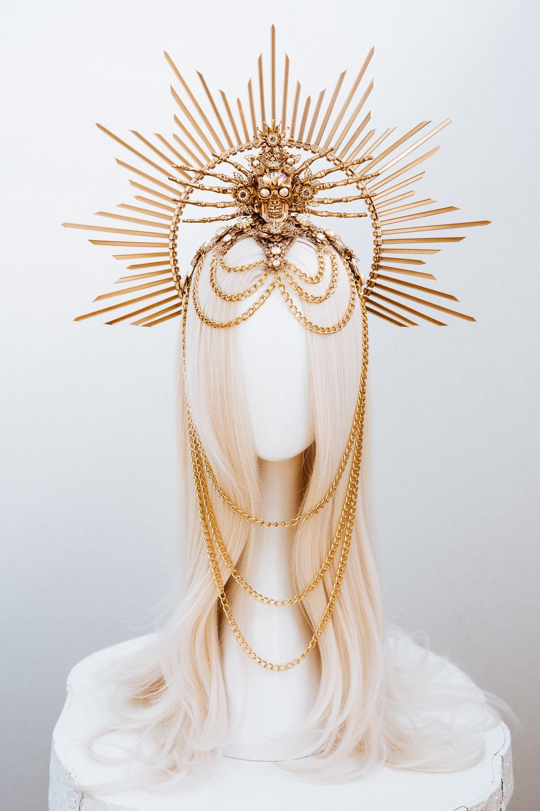 Halloween Costume, Halloween Headband, Halloween Headpiece, Day of the ...