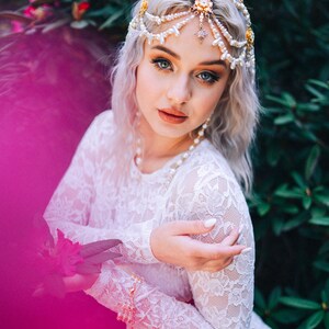 Big Gatsby Headpiece Beaded Headband Carnival Headpiece New Year Eve ...