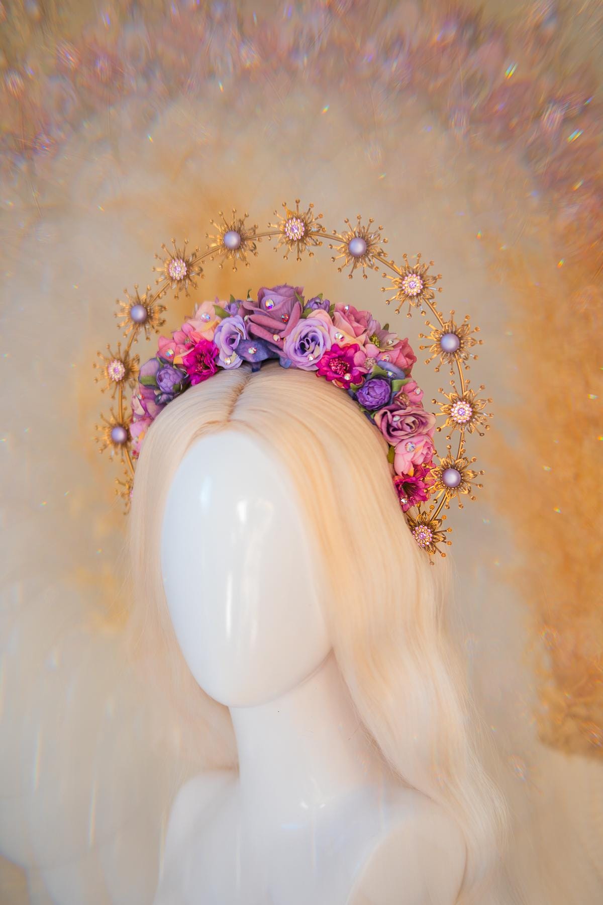 Celestial Spring Empress Halo Crown - Etsy