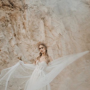 Sun Moon Child Halo, Halo, Halo Crown, Halo Headpiece, Halo Headband ...