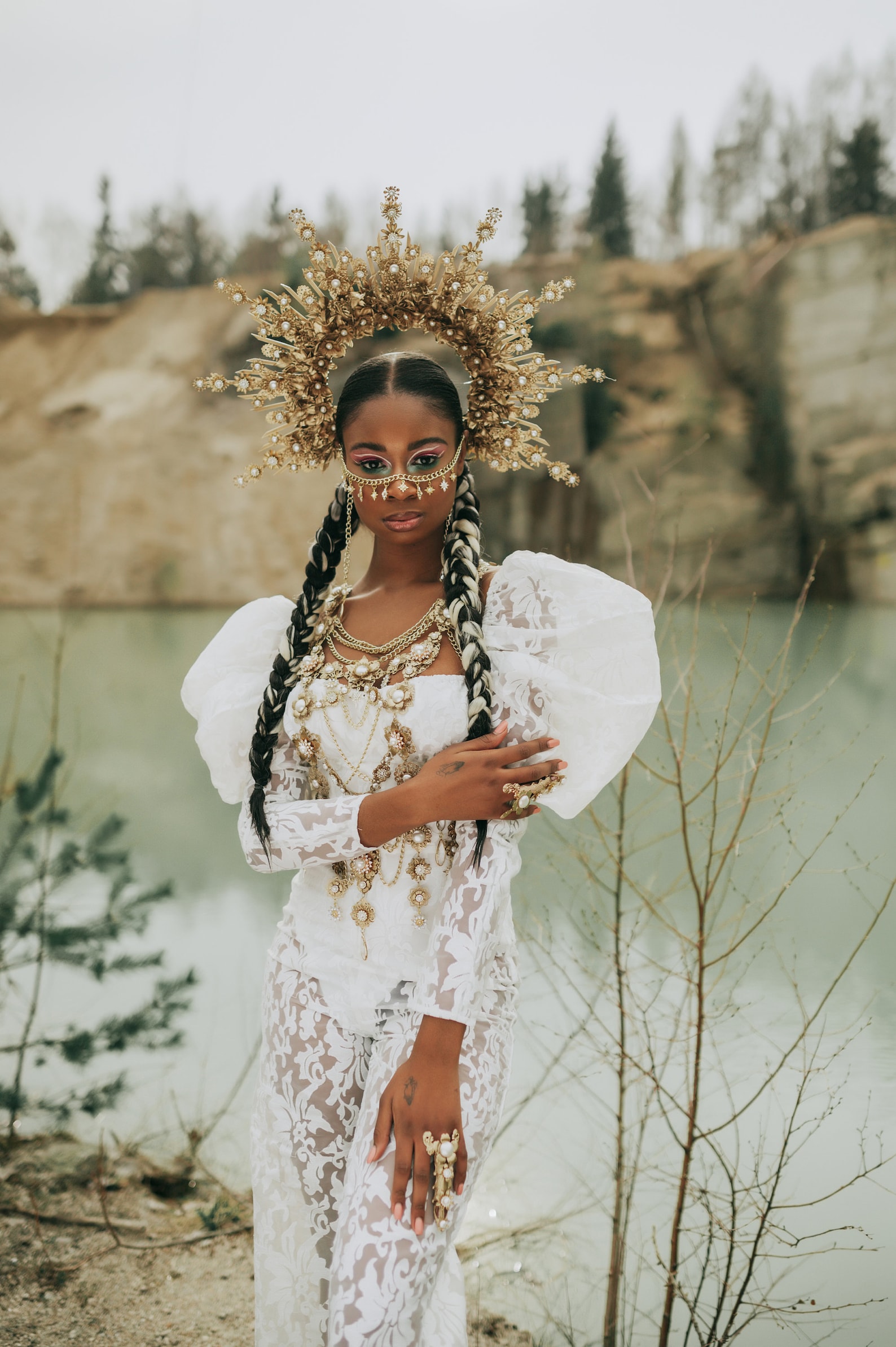 Flower Halo Crown Halo Headpiece Festival Crown Festival - Etsy