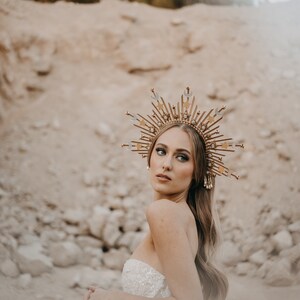 Sun Moon Child Halo, Halo, Halo Crown, Halo Headpiece, Halo Headband ...