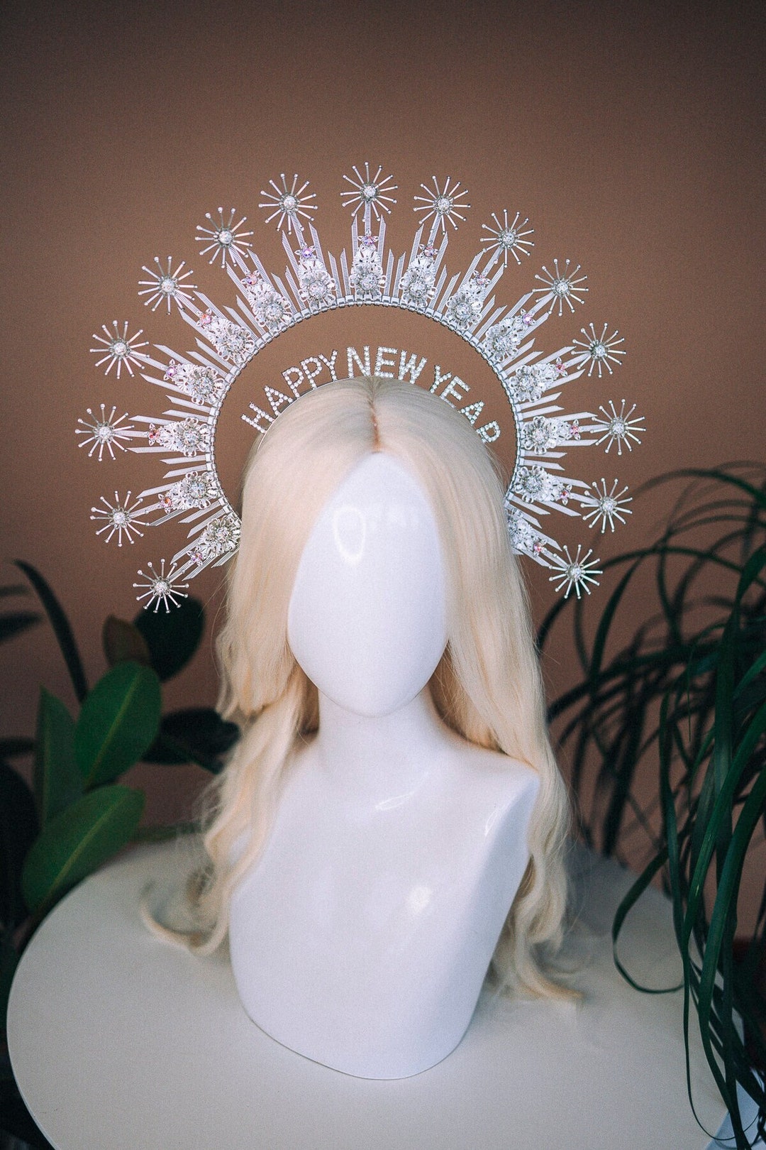 SALE New Years Eve Party, New Years Eve Headband, Halo Crown, Goddess ...