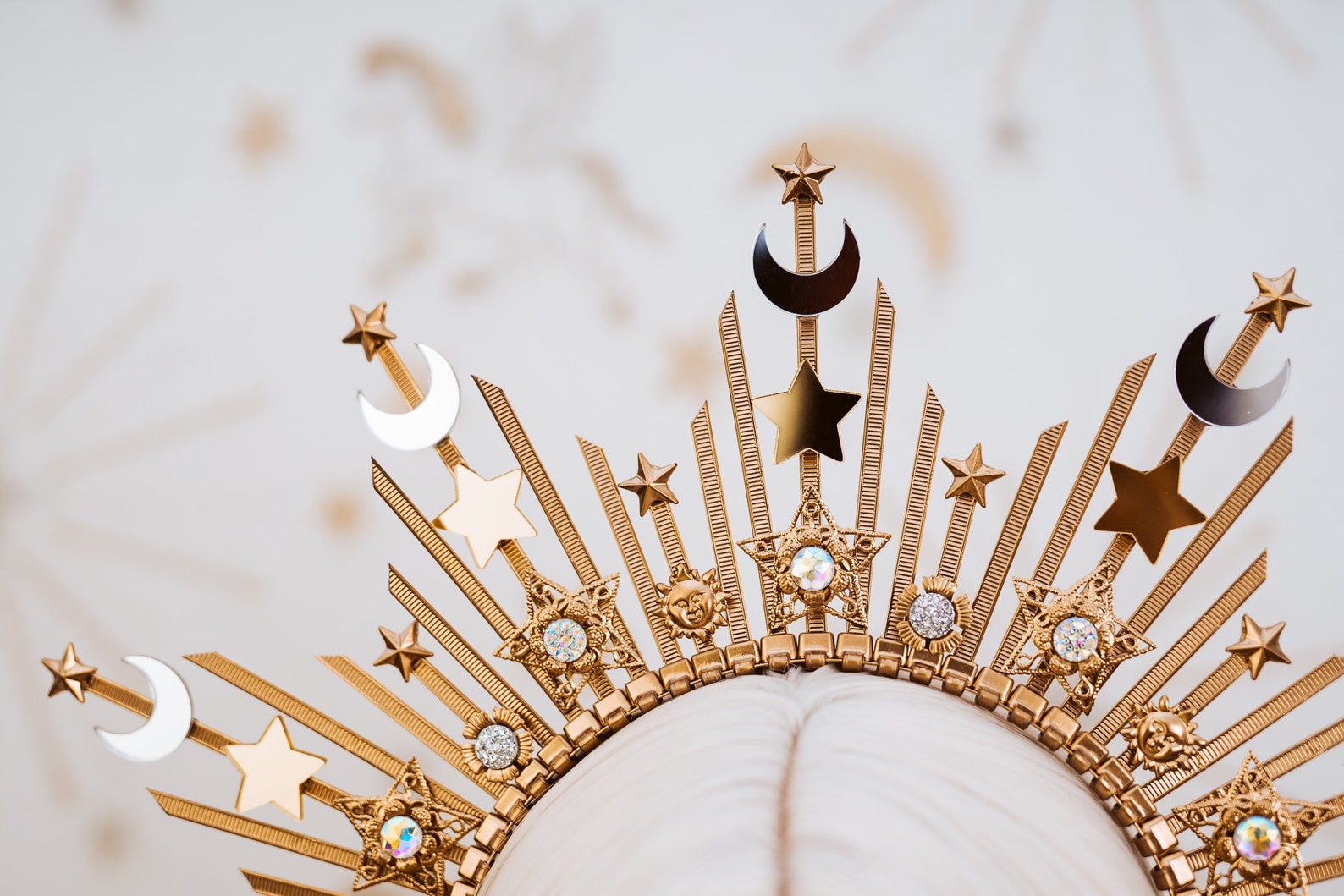 Sun Moon child Halo Halo Halo Crown Halo Headpiece Halo | Etsy