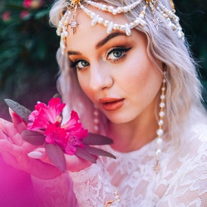 Big Gatsby Headpiece Beaded Headband Carnival Headpiece New Year Eve ...
