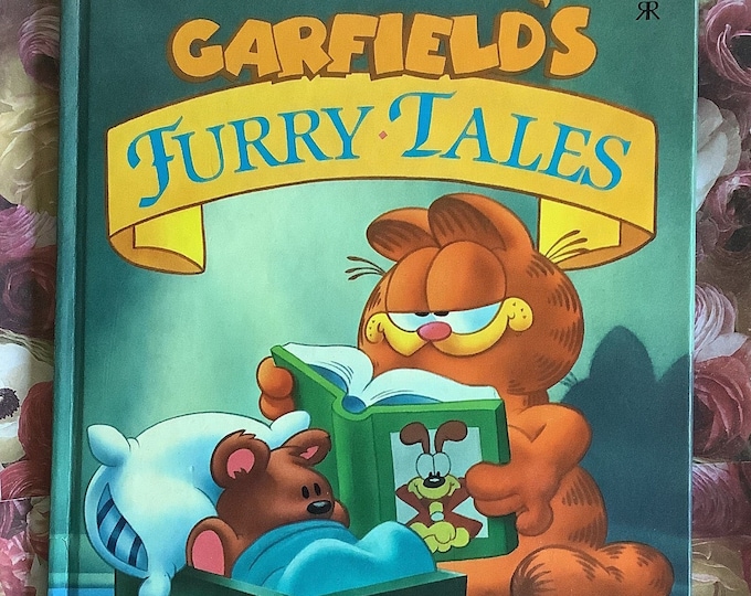 RARE Vintage 1990 'garfield's Furry Tales' in Hardback Collectable Book ...