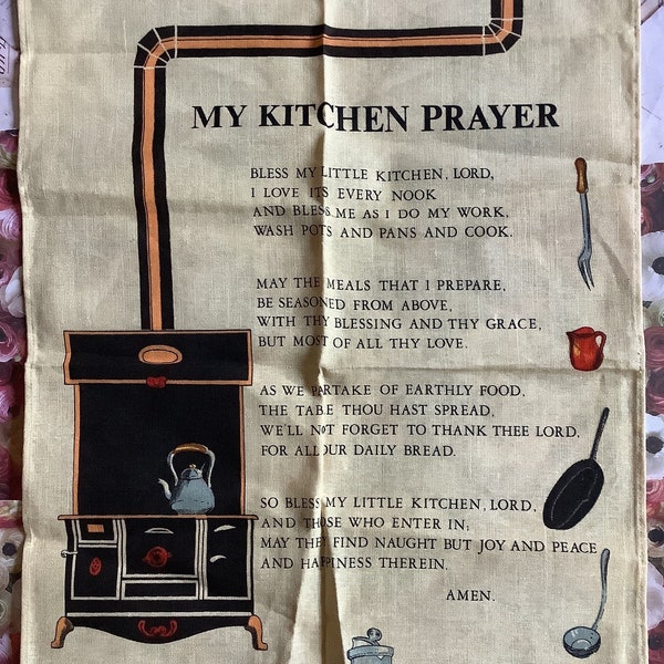 My Kitchen Prayer - Etsy