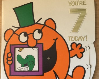 RARE Vintage 1978 Original Mr Men 'sorry' Card Roger | Etsy UK