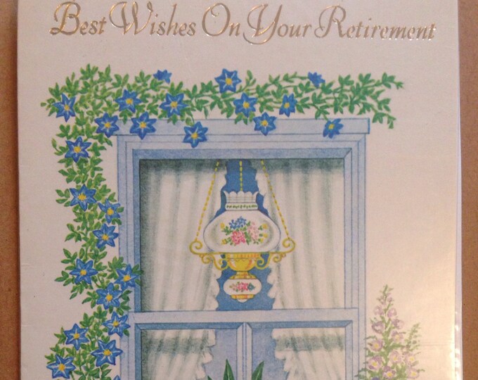 RARE Vintage Circa 1970s' Best Wishes on Your Retirement' Card ...