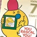 RARE Vintage 1978 Large Original Mr Men 'mr Mischief' 7th Birthday Card ...