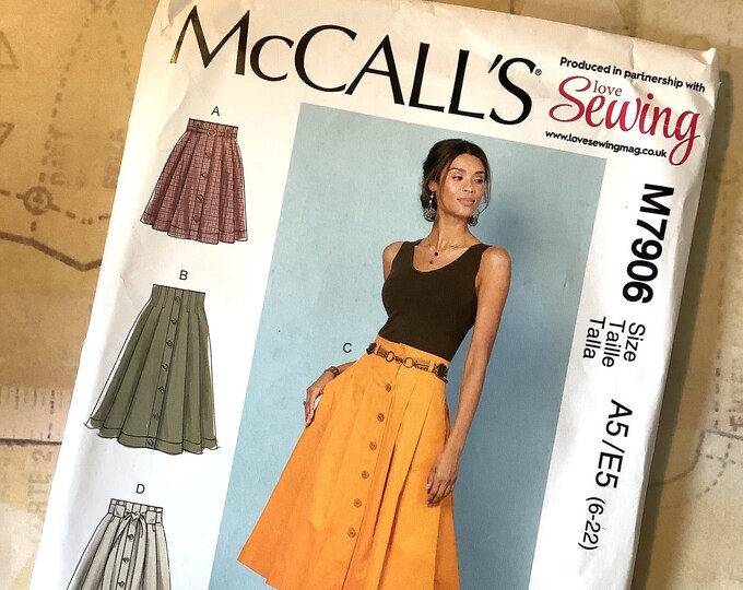 Uncut Mccall's 2019 easy Sewing Pattern No M7906 for Four Styles of ...