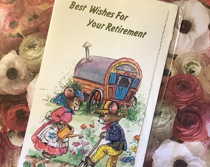 RARE Vintage Circa 1970s' Best Wishes for Your Retirement' Card With ...