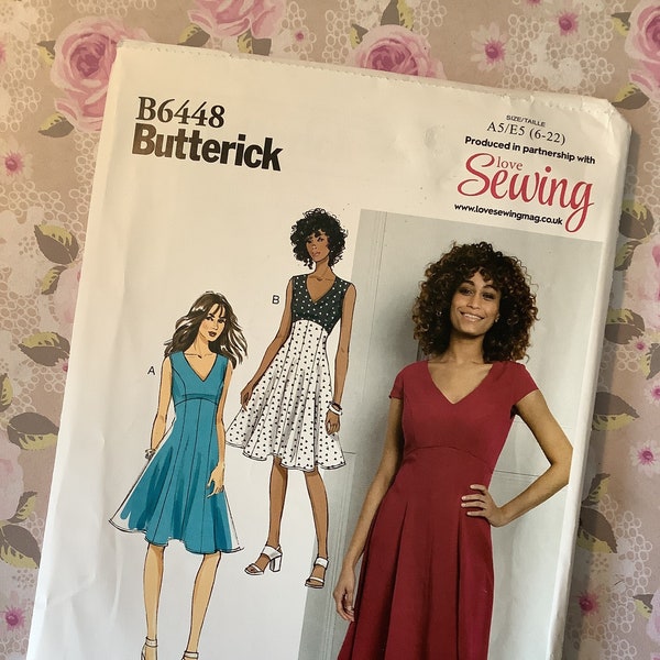 Summer Dress Sewing Pattern - Etsy UK
