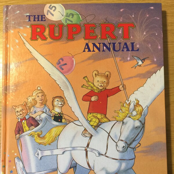 Rupert the Bear - Etsy