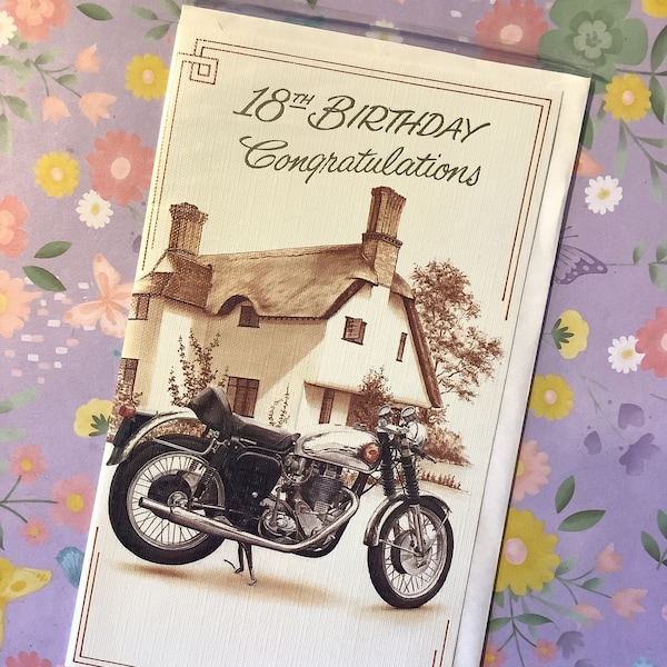 Motorcycle Birthday - Etsy UK