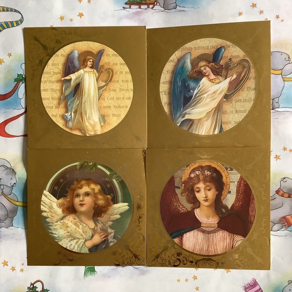 Vintage Angel Card - Etsy