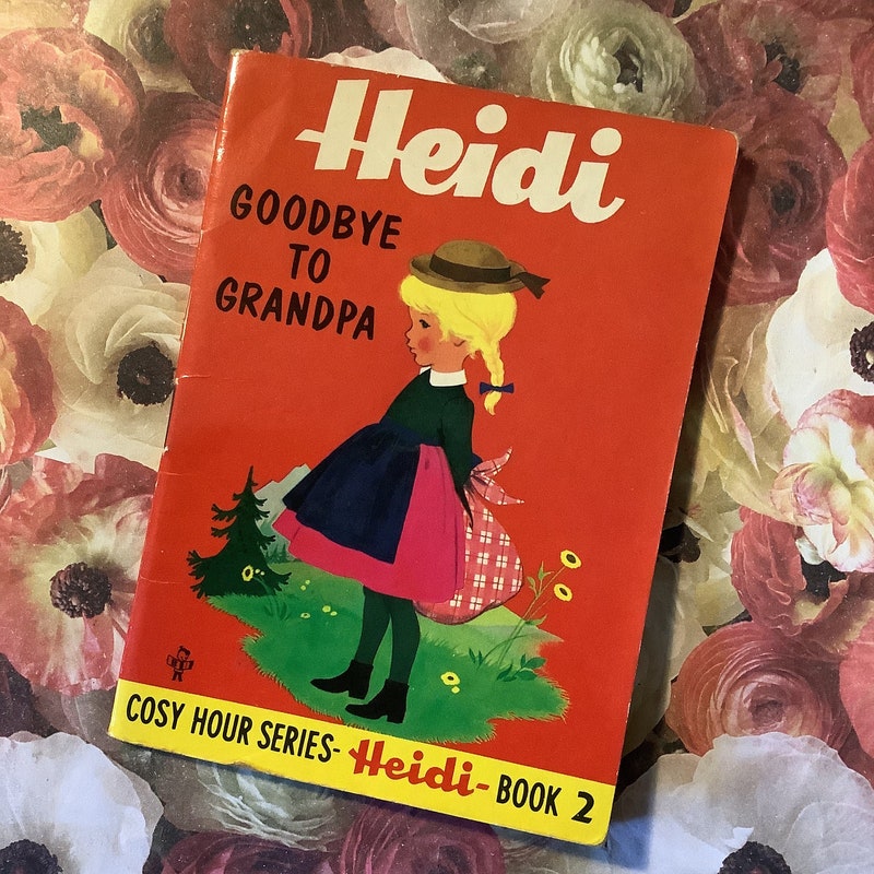 Vintage Heidi Book - Etsy