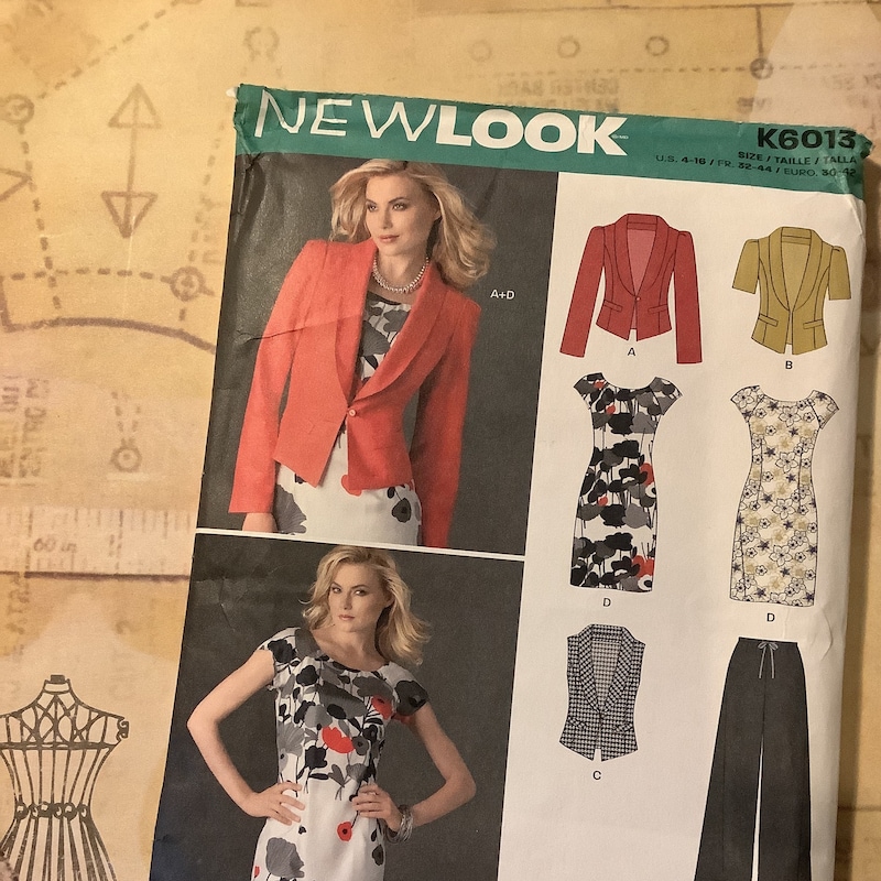 Uncut New Look Patterns - Etsy UK