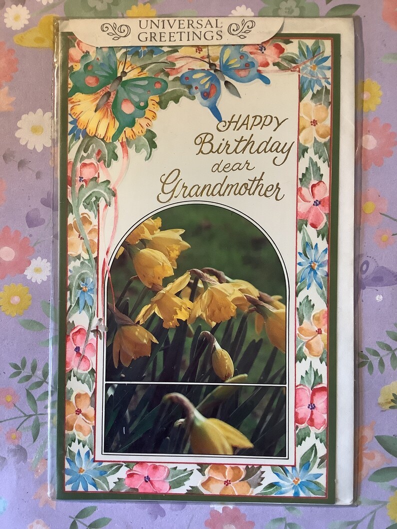 RARE Vintage Circa 1970s 'happy Birthday Dear - Etsy